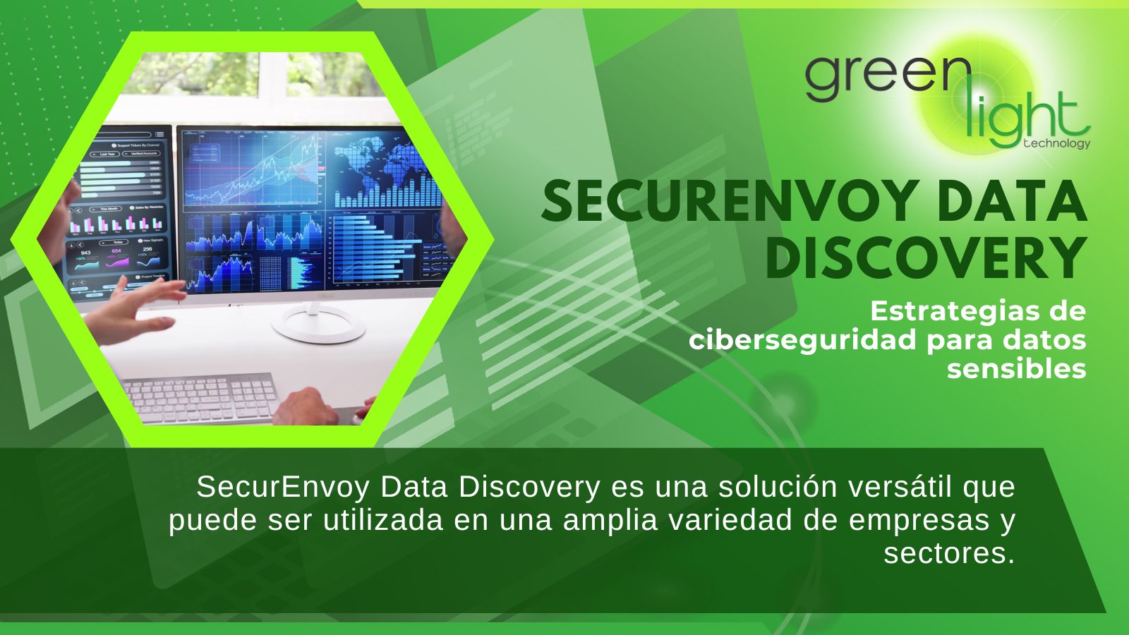 Sectores en los que se puede usar SecureEnvoy Data Discovery - Green LT